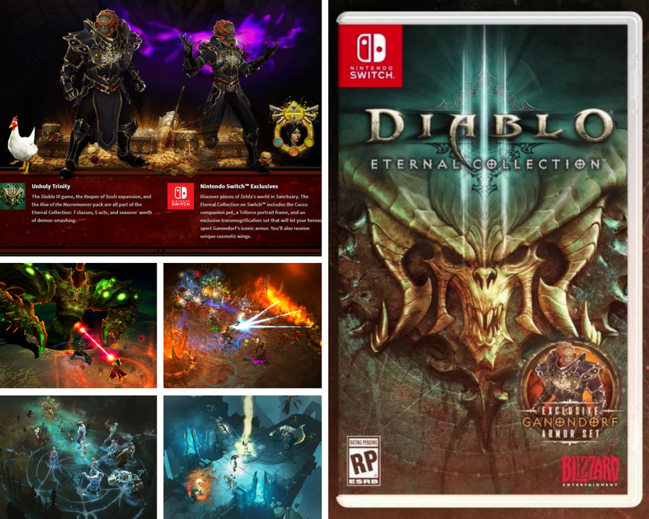 Diablo Iii Eternal Collection Heading To Switch In 2018 Lightgames